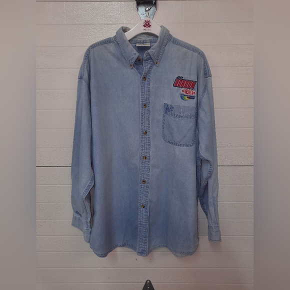 Chase Authentics | Shirts | Vintage Chase Jeff Gordin Nascar Button ...